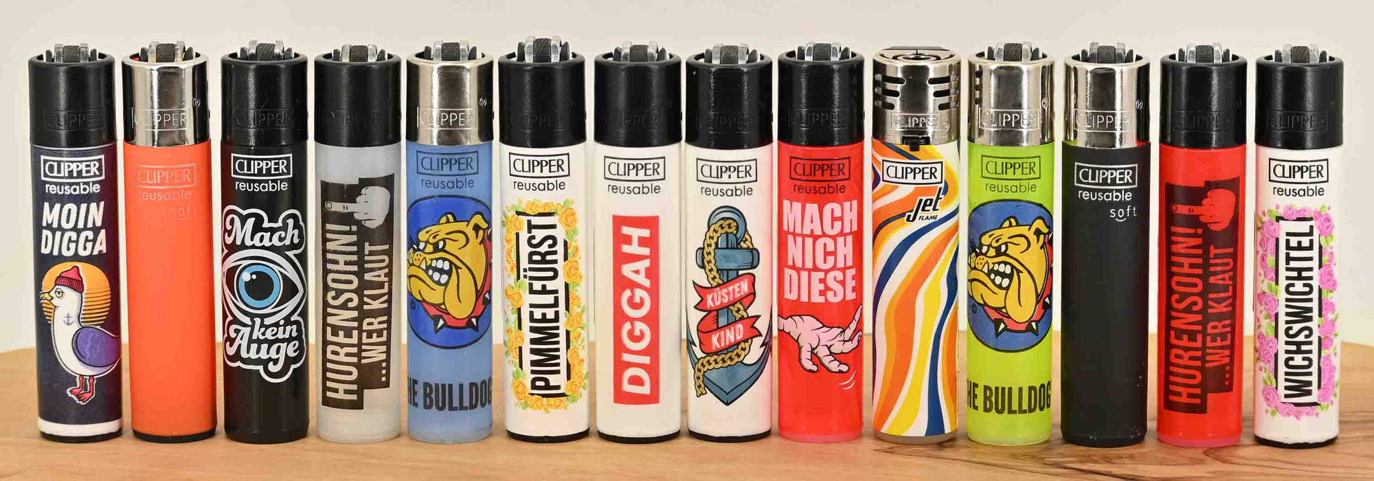 Einzelne Clipper Feuerzeuge kaufen - in 1-2 Tagen bei dir! – Johnnys ...